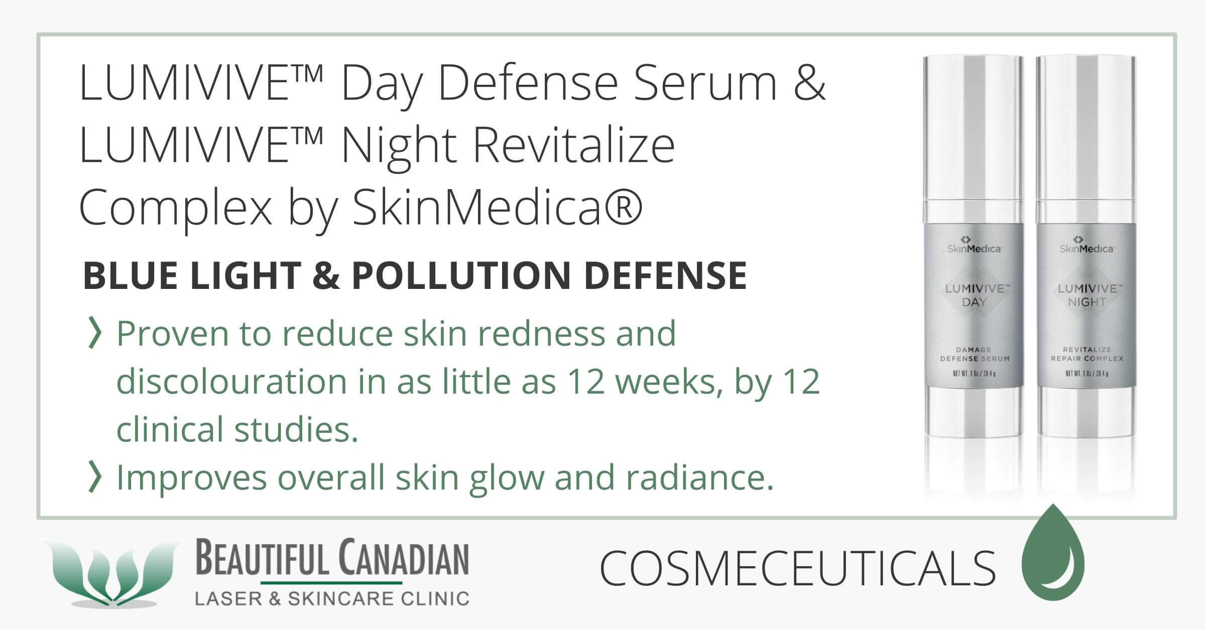 Canada Online Store: LUMIVIVE™ Day Defense Serum and LUMIVIVE™ Night ...